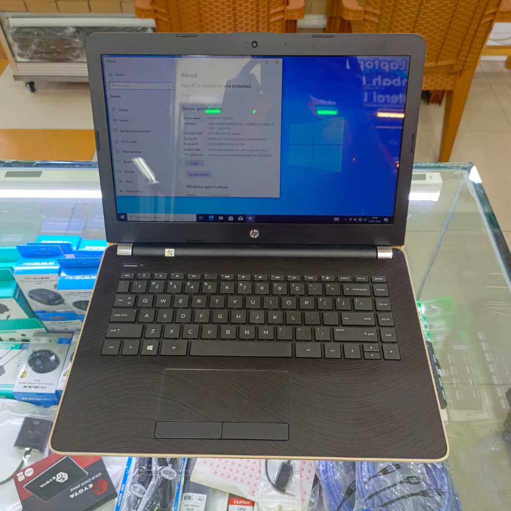 Jual laptop leptop second/bekas HP AMD A4-9120 REDEON R3 2,20GHZ ram ...