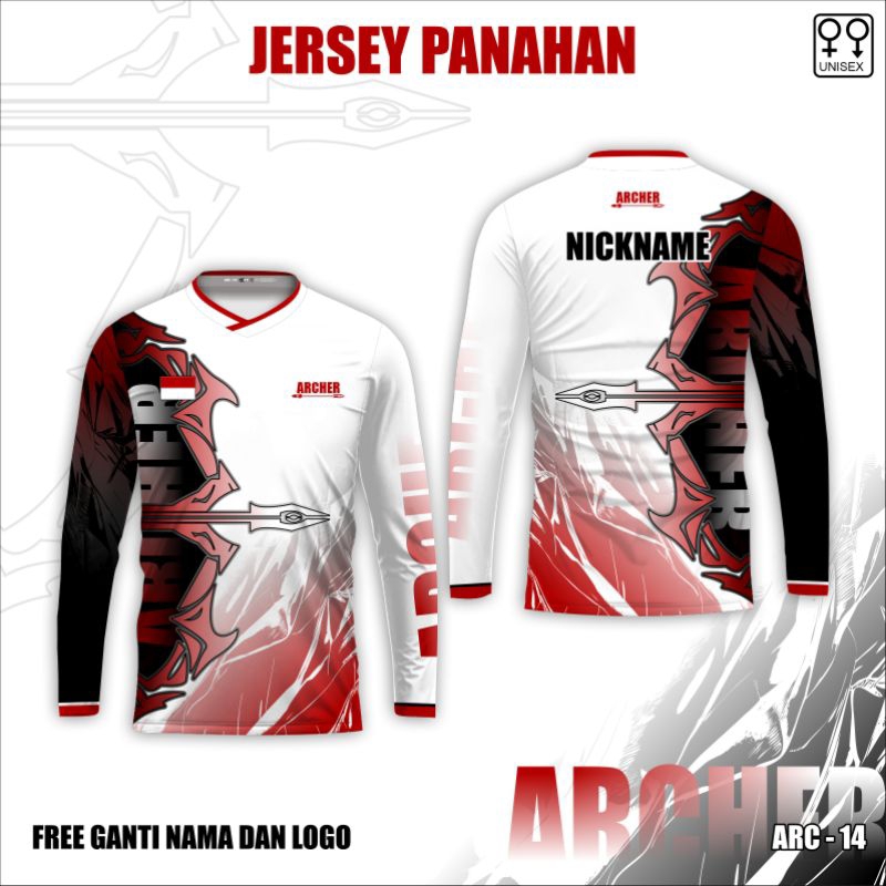Jual Jersey panahan archer baju kaos panahan archer terbaru | Shopee ...