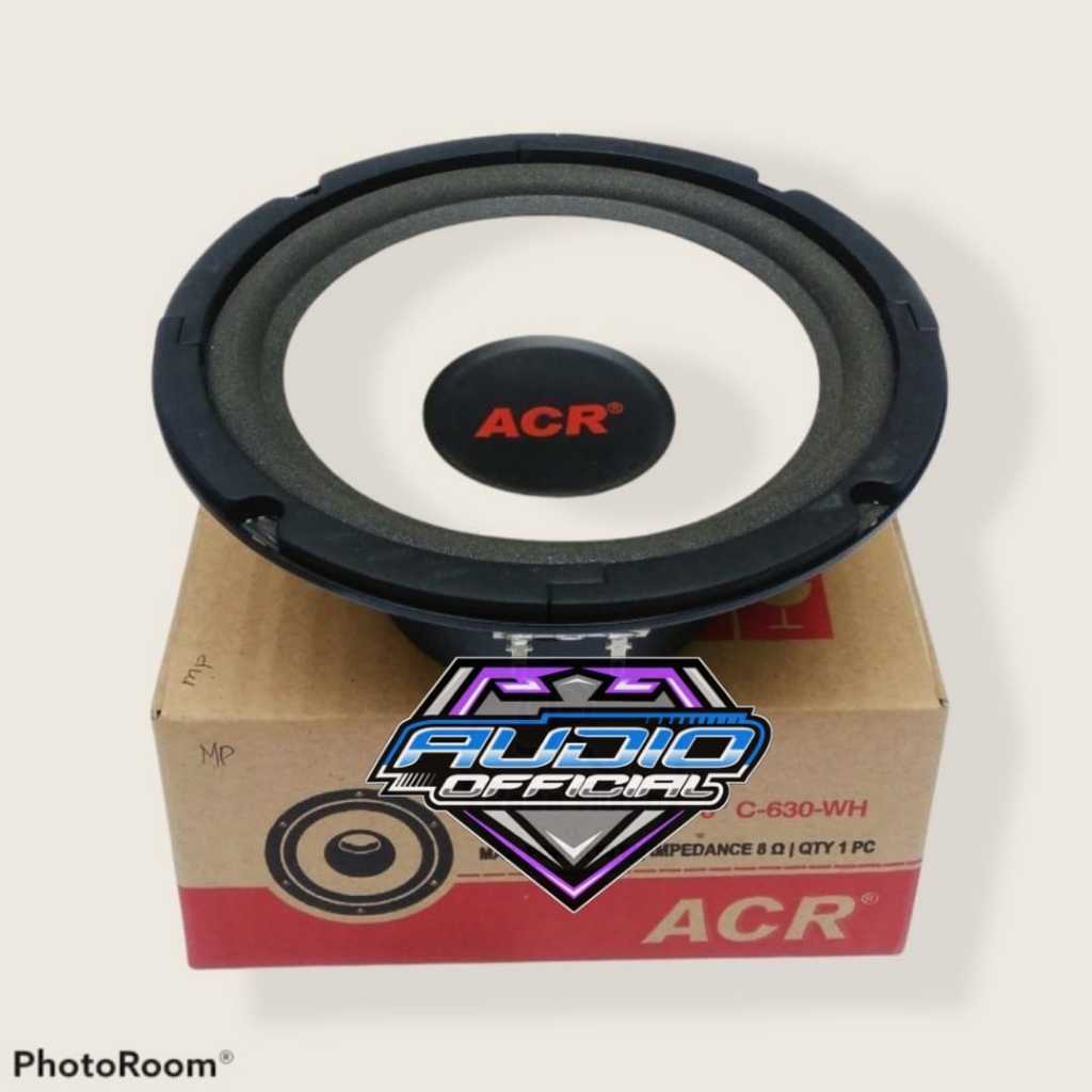 Jual Speaker 6 inch ACR Woofer / Spiker ACR C-630 WH 60Watt | Shopee ...