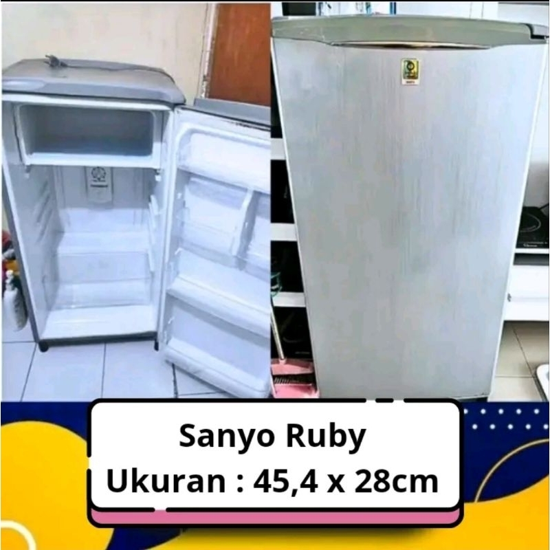 Jual Tutup Freezer Kulkas Sanyo Ruby 1 Pintu Custom | Shopee Indonesia