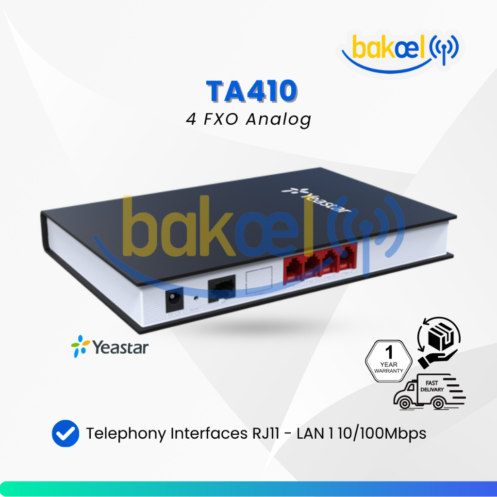 Jual YEASTAR TA410 - 4 FXO Ports VoIP Gateway | Shopee Indonesia