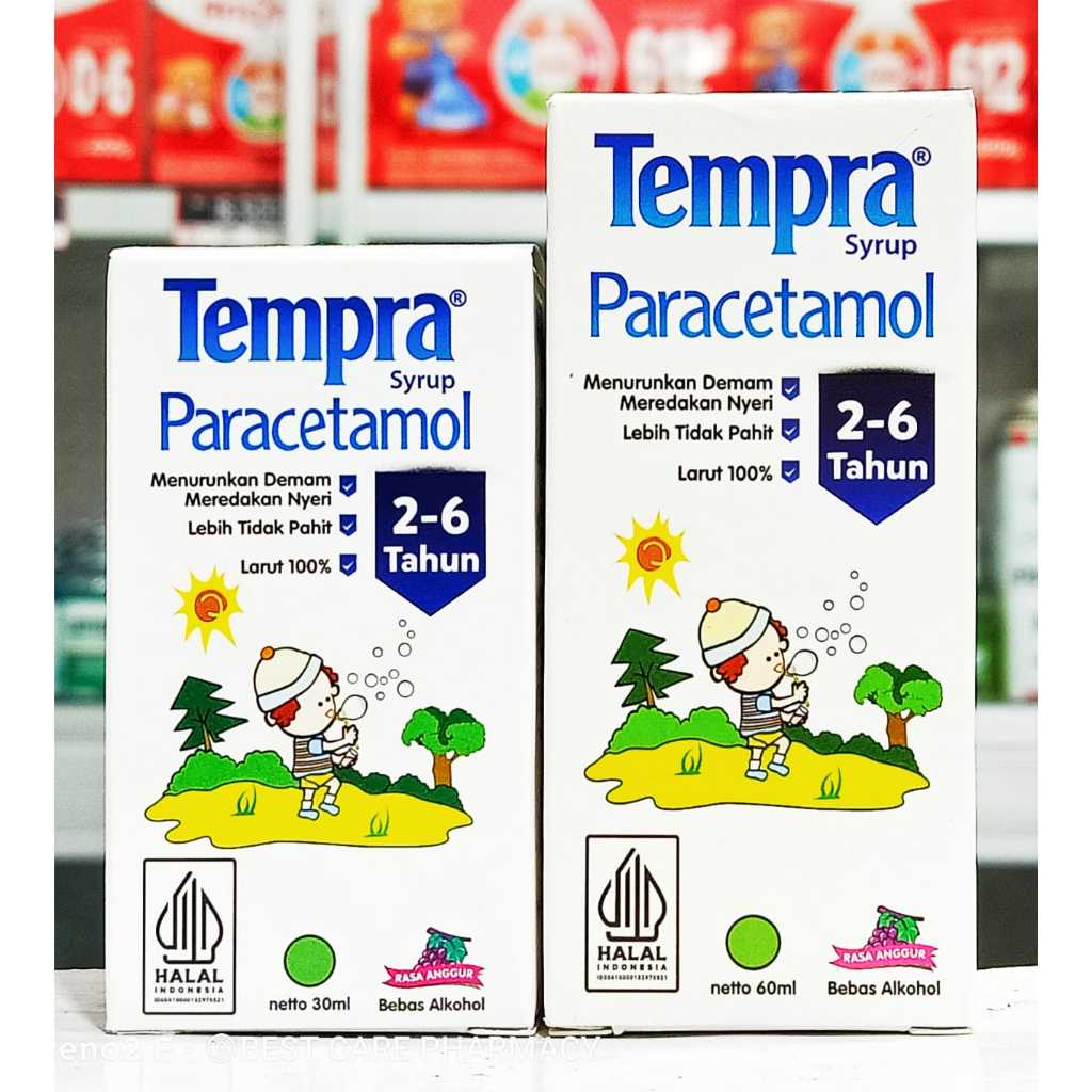 Jual Tempra 𝐒𝐢𝐫𝐮𝐩 𝟑𝟎 & 𝟔𝟎𝐌𝐋 - Meredakan Demam, Sakit Kepala dan Gigi ...