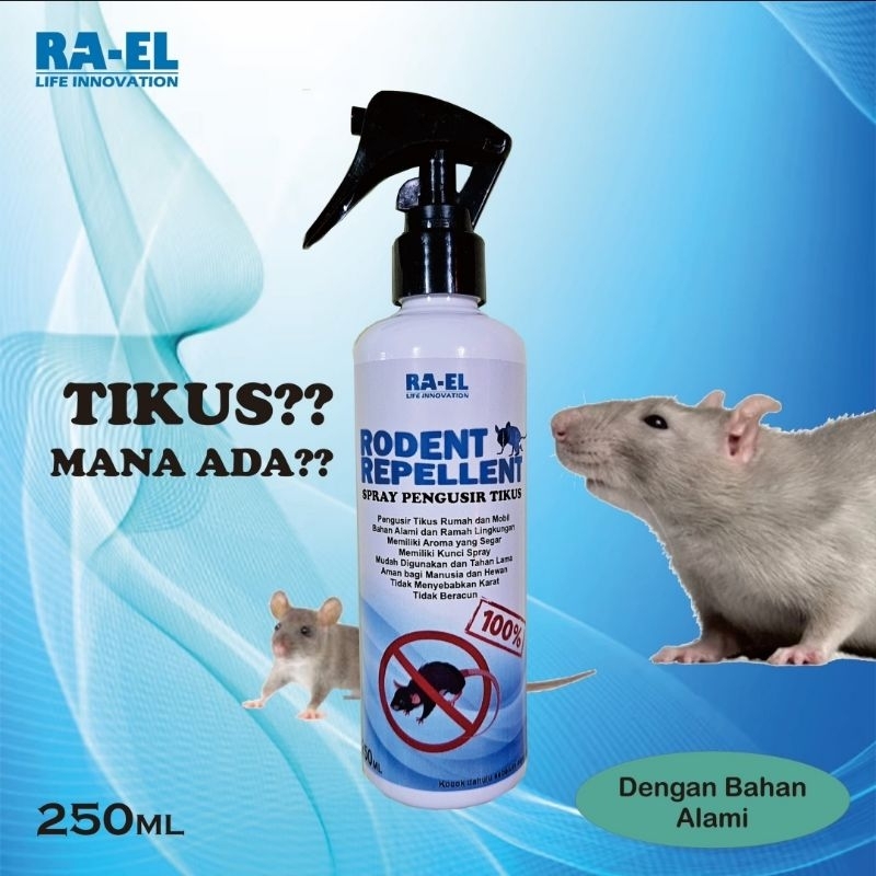 Jual Spray Pengusir Tikus RA-EL dan RE-Life Rodent Repellent cairan ...