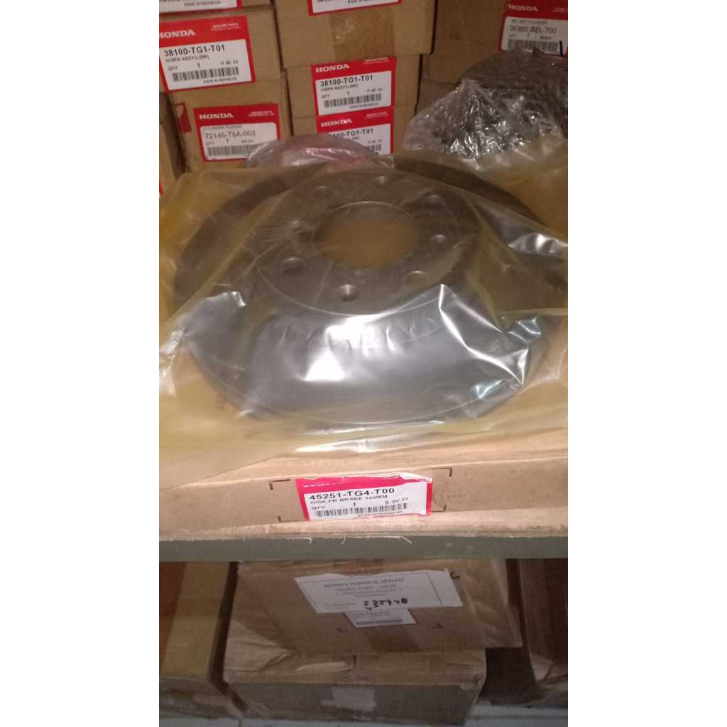 Jual disc disk brake piringan rem brio 2014 2015 2016 2017 2018 2019 ...