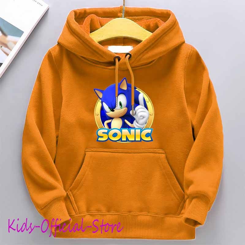 Jual Sweater Hoodie Sonic the hedgehog anak anak switer Anime Sonic ...