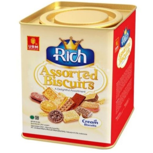 Jual UBM SEGI RICH ASSORTED BISCUITS 700 GRAM- Biskuit Aneka Rasa/ Ubm ...