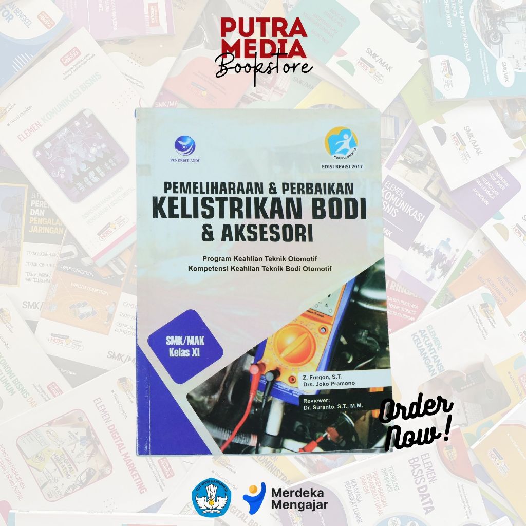 Jual BUKU PEMELIHARAAN & PERBAIKAN KELISTRIKAN BODI & AKSESORI SMK/MAK ...