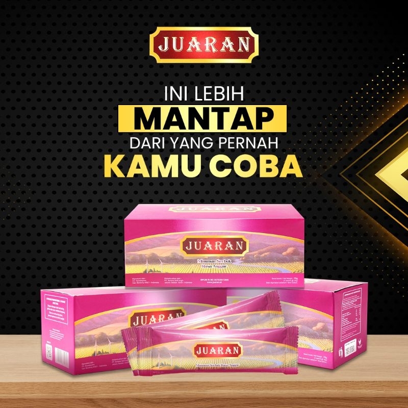 Jual Juaran Herbal Minuman Serbuk Rasa Anggur - 1 Box isi 5 Sachet ...