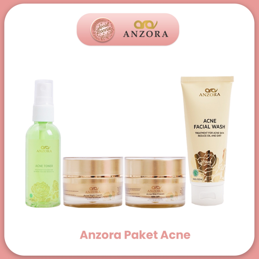 Jual Anzora Skincare Acne Package | Cocok Untuk Kulit Berjerawat ...