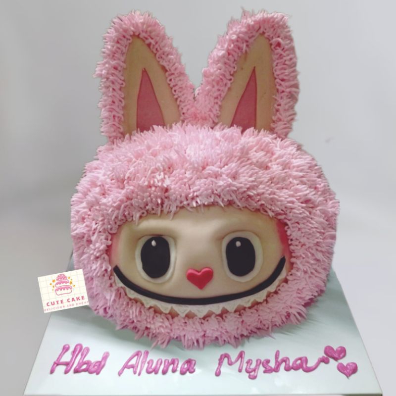 Jual Tart Labubu Kue Ulang Tahun Labubu Viral (Bisa Custom Design) | Shopee Indonesia