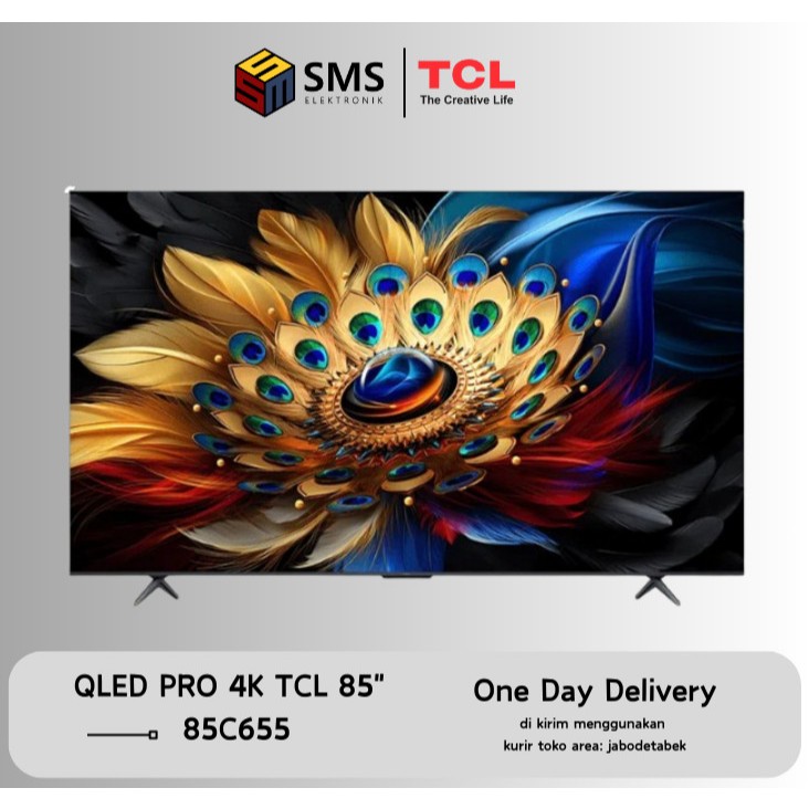 Jual TCL 85C655 QLED PRO 4K UHD Smart Google TV w/ ONKYO 2.1CH 85 Inch - 85C655 ONLY | Shopee ...