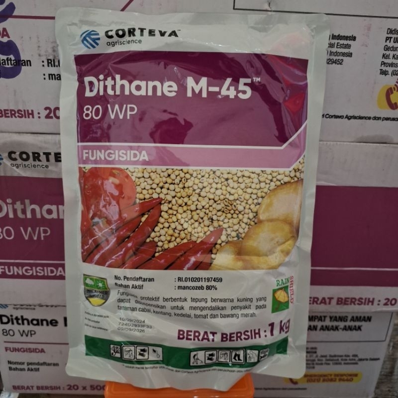 Jual Dithane M-45 80 WP 1 Kg ( Mankozeb 80% ) - Fungisida Pengendali ...
