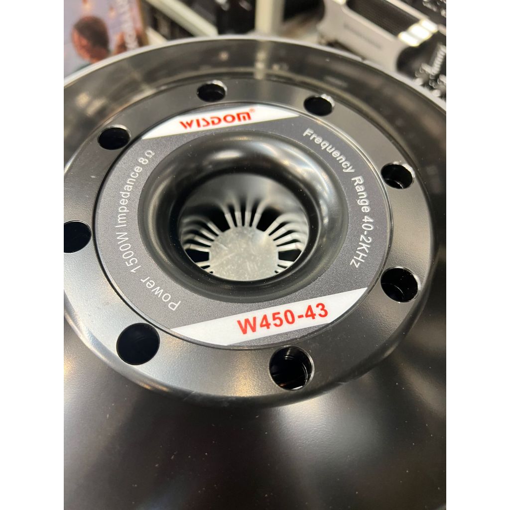Jual Wisdom W450-43 Subwoofer Wisdom W450 43 Speker Komponen 18 inch | Shopee Indonesia