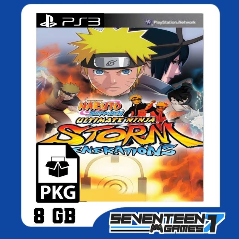 Jual Naruto Ultimate Ninja Storm Generations Game Ps3 Cfw Hfw Hen ...