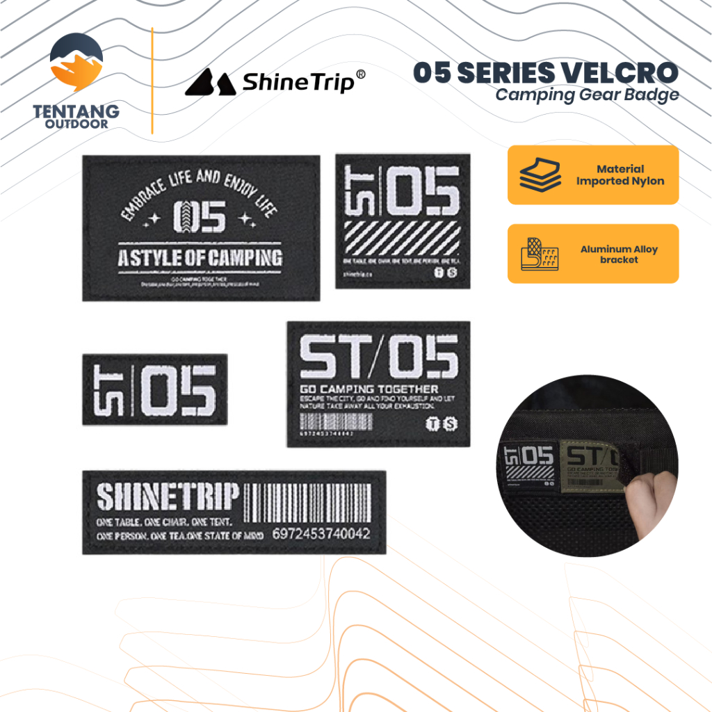 Jual Velcro Cover Gas Tank SHINETRIP Vest Sticker Camping Gear Badge ...