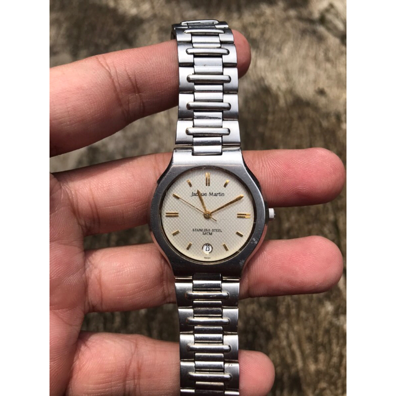 Jual jam jacque martin quartz second bekas | Shopee Indonesia