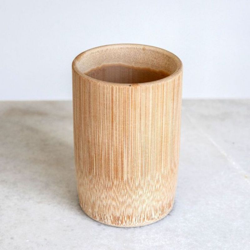 Jual cangkir bambu,gelas bambu natural alami,gelas kopi, teh halus ...