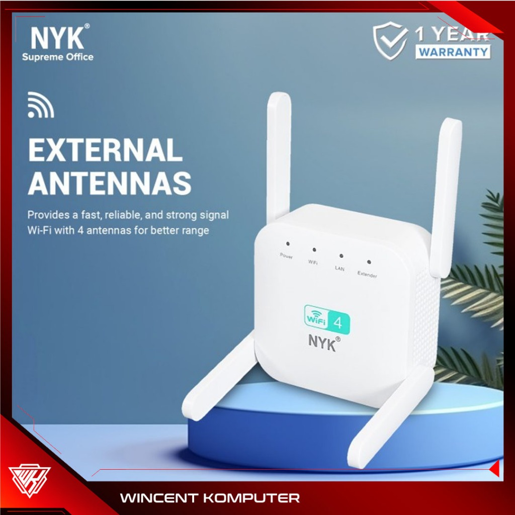 Jual Wifi Repeater Extender WiFi Internet NYK WR10 Router WiFi Wireless WiFi Amplifier | Shopee ...