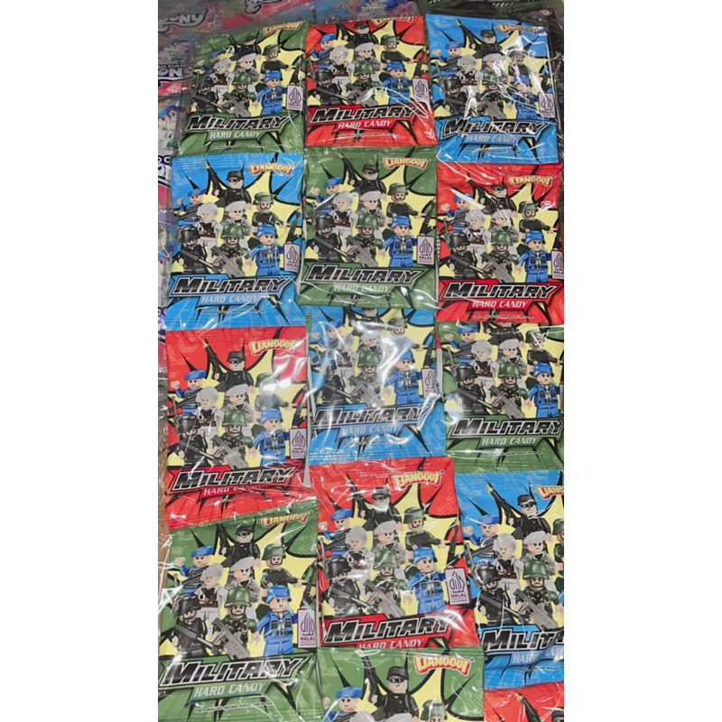 Jual VIRAL LIANGGUI PERMEN LEGO MILITARY HARD CANDY | Shopee Indonesia