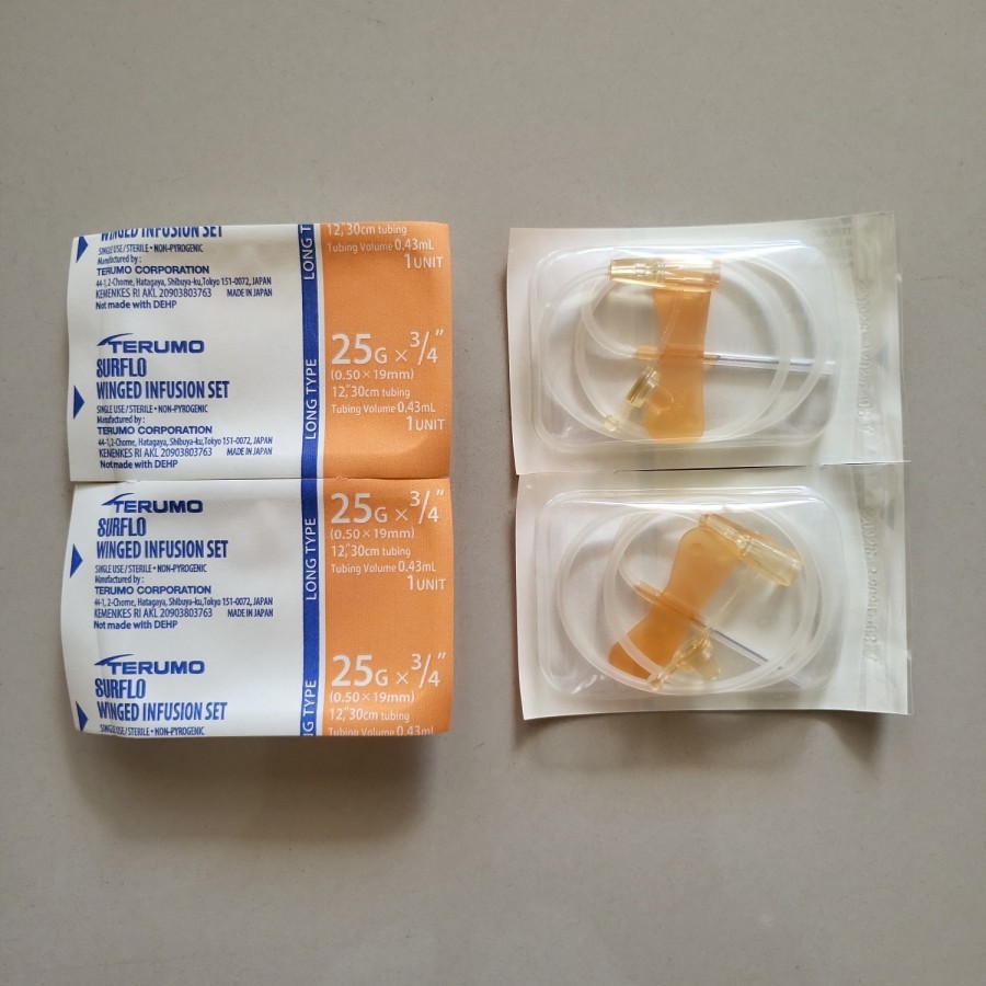 Jual Wing Infusion Set 25Gx3/4 / Terumo | Shopee Indonesia