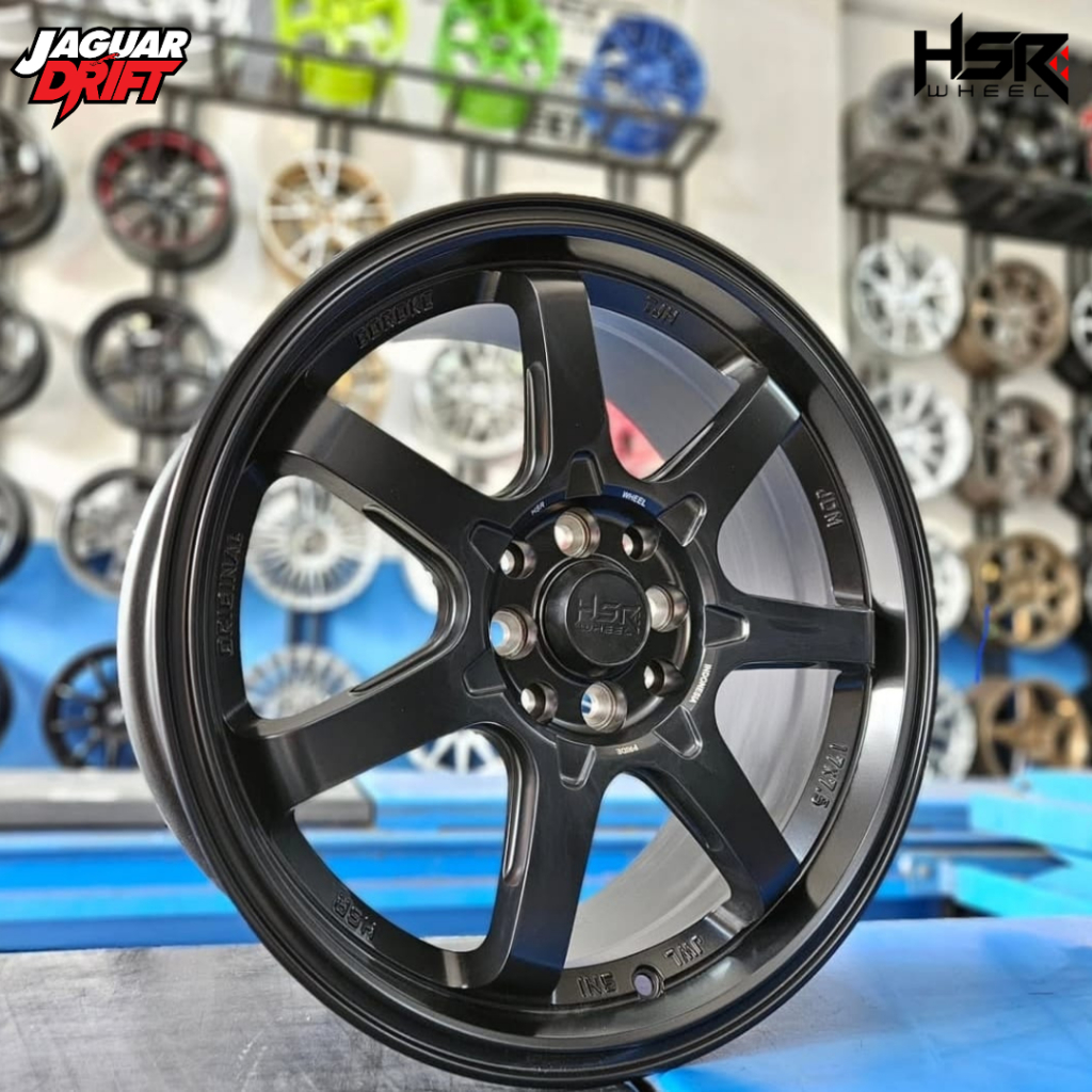 Jual Jual Velg Mobil Racing Ring 17 Warna Hitam Pelek Hsr Boroko Tjh R17 Lebar 7,5 Rata - Toko ...