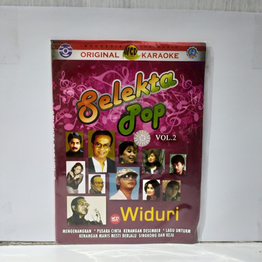 Jual VCD Original Karaoke Selekta Pop Vol.2 | Shopee Indonesia