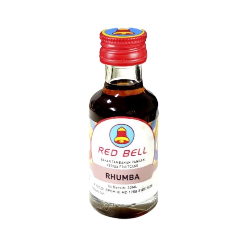 Jual RED BELL FLAVOUR RHUMBA 30ML ESEN RUM NON ALKOHOL FREE FLAVOR RHUM ...