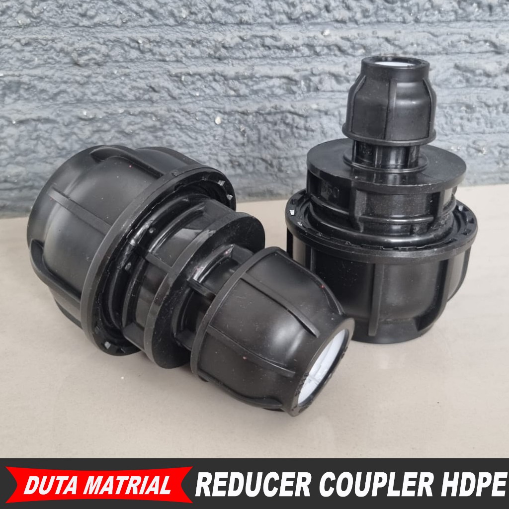 Jual Reducing Coupler Fitting HDPE Coupler Reducer Ukuran 63 MM X 40 MM ...