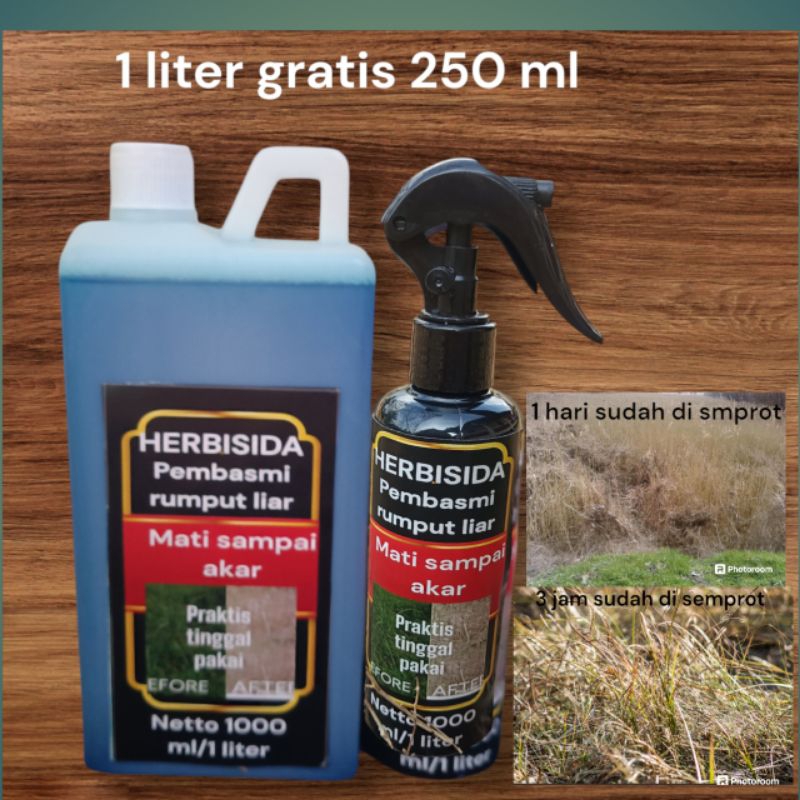 Jual CAIRAN PEMBASMI RUMPUT LIAR | GULMA | ILALANG | 1 LITER GRATIS ...
