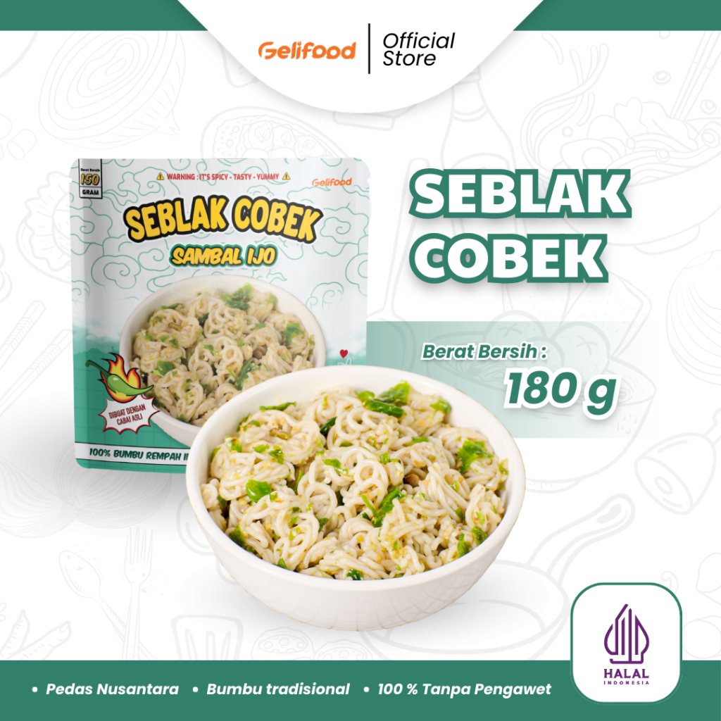 Jual Gelifood - Seblak Coet Cobek Cocol Pedas Seblak Instan Kerupuk ...