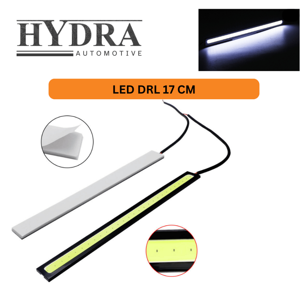 Jual Lampu Led COB DRL plasma PREMIUM 17cm daytime RUNNING LIGHT ...