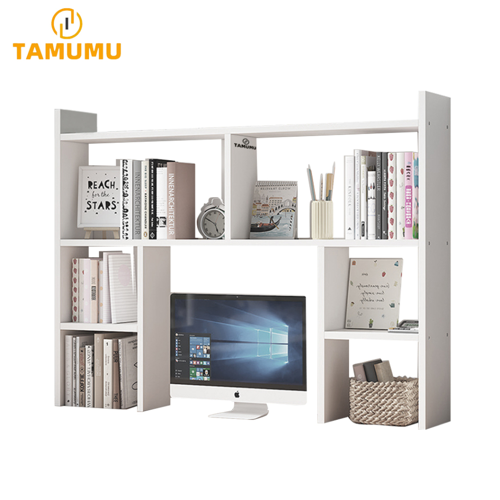 Jual TAMUMU- Rak penyimpanan buku multi fungsi-dengan tempat komputer ...