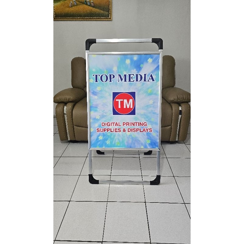Jual Sign Board Poster Frame / A Sign Board / Pavement Stand 60x80 cm ...