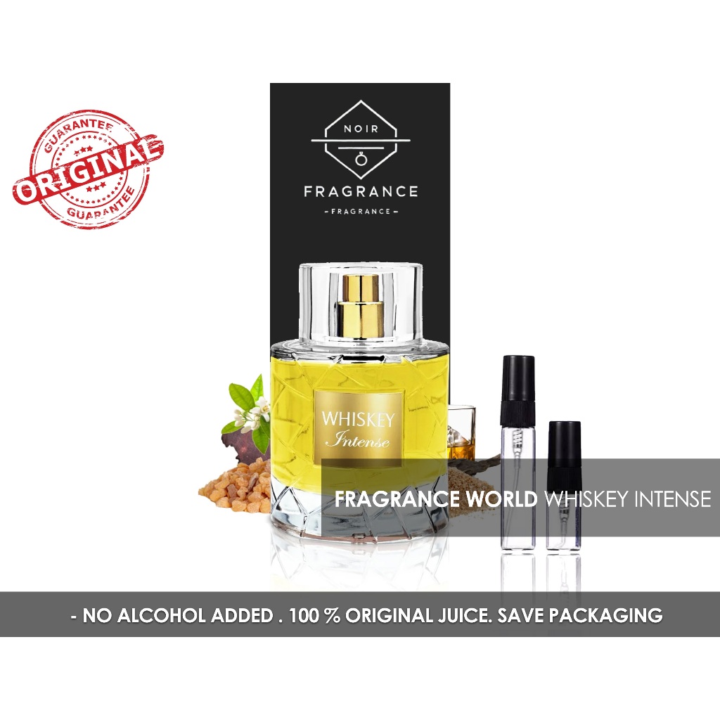 Jual Decant Fragrance World Whiskey Intense 1/2/5 ML ( Share In Jar ...