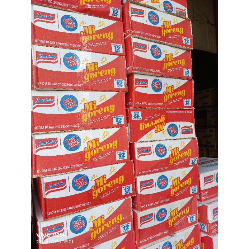 Jual Pop Mie Goreng Rasa Indomie Goreng 80gr - KARTON ISI 12 | Shopee ...