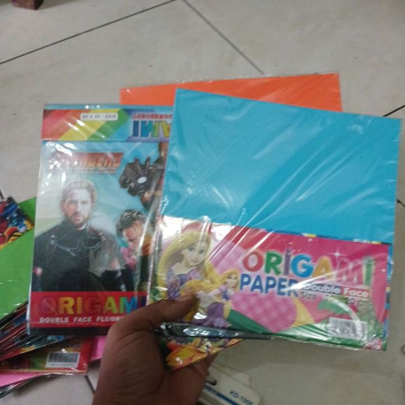Jual Kertas Origami 2 sisi 20x20 isi 20 Lembar | Shopee Indonesia