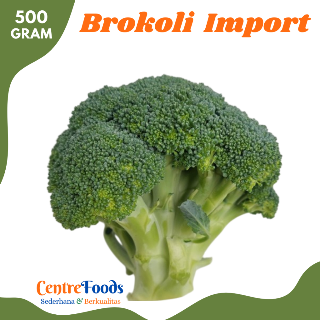 Jual BROKOLI HIJAU Import - Broccoli Fresh | 500gr [ Harga Per 0,5 Kg ...