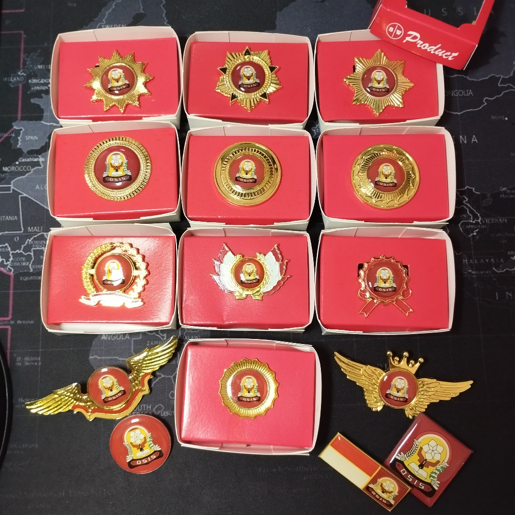 Jual Pin osis SMA / wing osis SMA / Atribut logo SMA [ foto asli ...