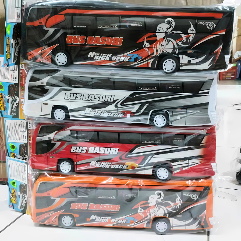 Jual Mainan Bus Basuri Viral Full Lampu & Musik | Shopee Indonesia
