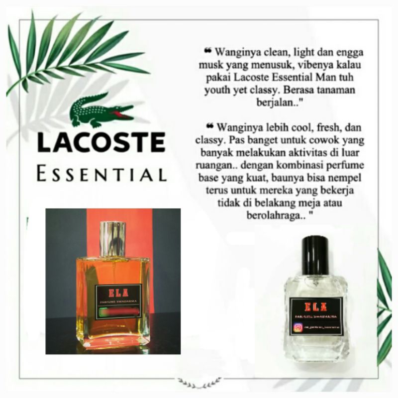 Jual ela parfum Essential "SUPER PREMIUM" Parfum Pria Tahan Lama ...