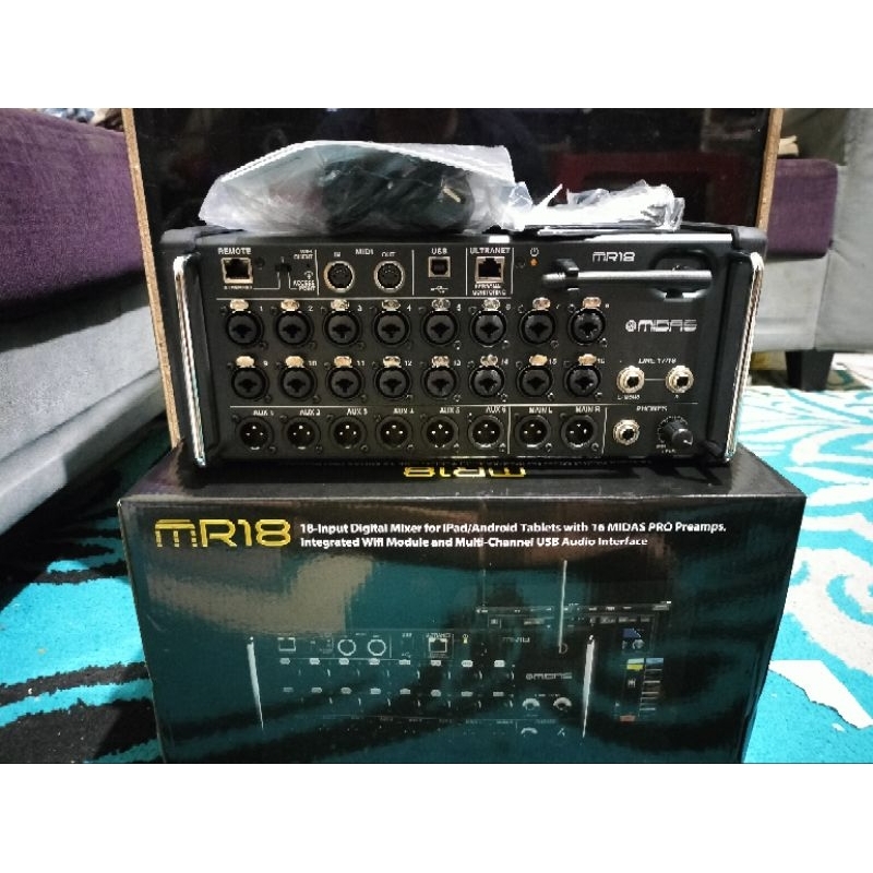 Jual MIR18 Digital Mixer MIDAS MIDI Pro Preamps | Shopee Indonesia