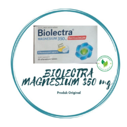 Jual BIOLECTRA EFFERVESCENT 350 MG @20"S | Shopee Indonesia