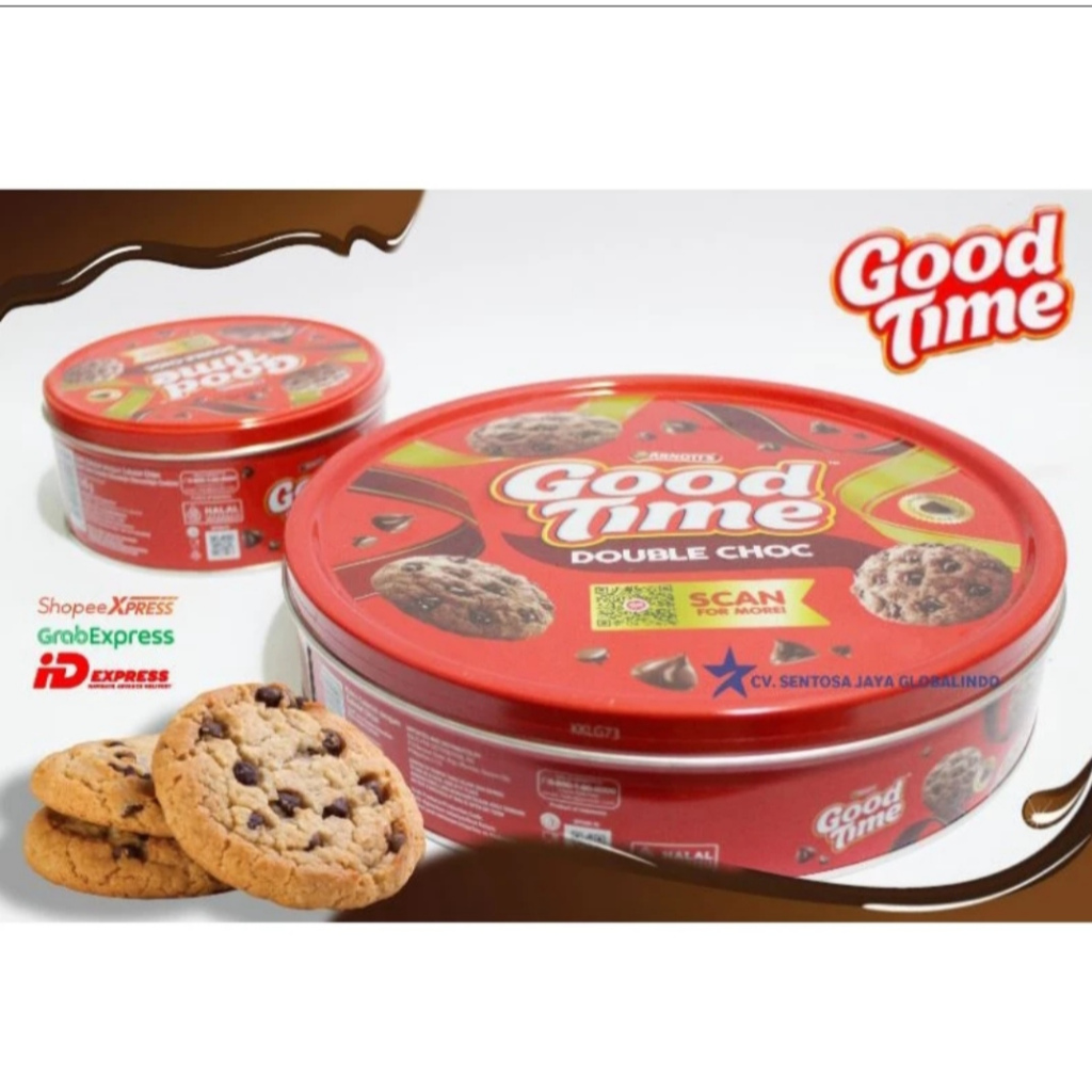 Jual Good Time Assorted Cookies 256gr - Kaleng Besar | Shopee Indonesia