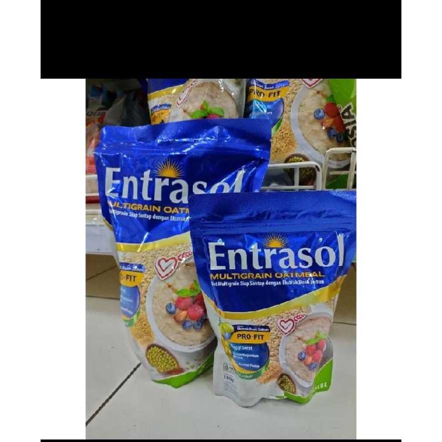 Jual ENTRASOL MULTIGRAIN OATMEAL 180 GR 600 GR | Shopee Indonesia