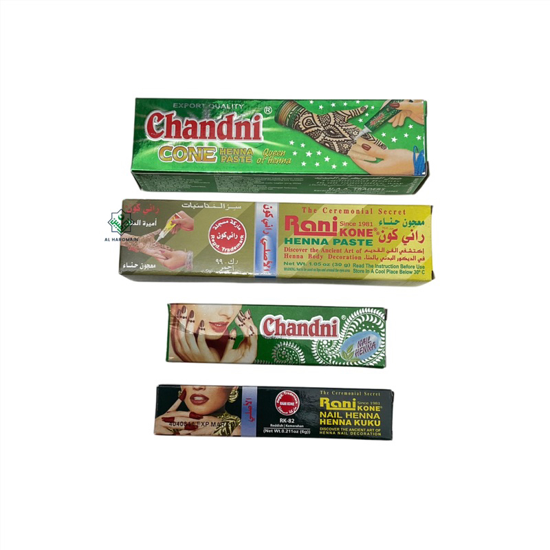 Jual Henna Kuku / Henna Chandni / Henna Rani / Henna Mumtaz | Shopee ...