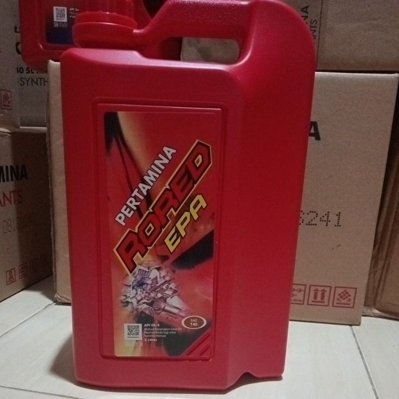 Jual oli mesin gardan manual rored EPA SAE 140 4ltr | Shopee Indonesia