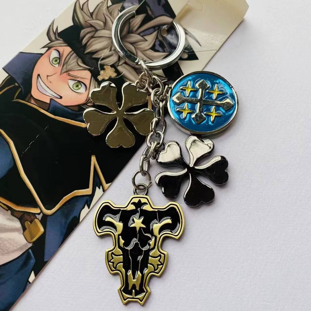 Jual Keychain Gantungan Kunci Anime Black Clover Premium Ganci asta ...