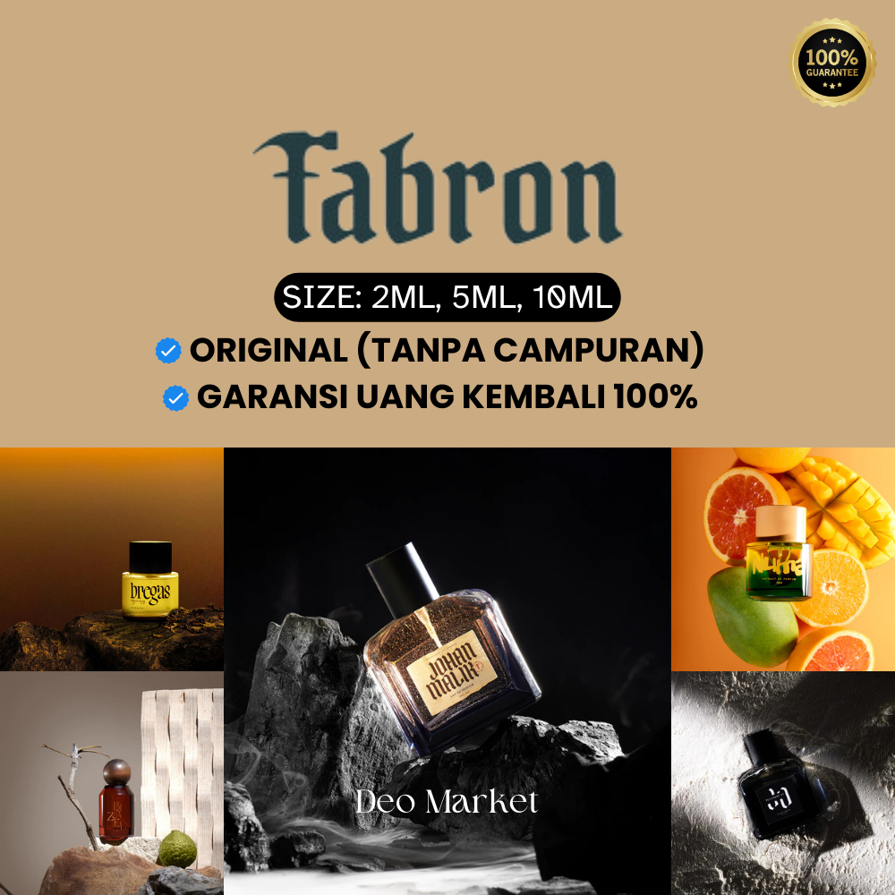Jual Decant Parfum Fabron Frags Original - Share In Bottle Travel Size ...