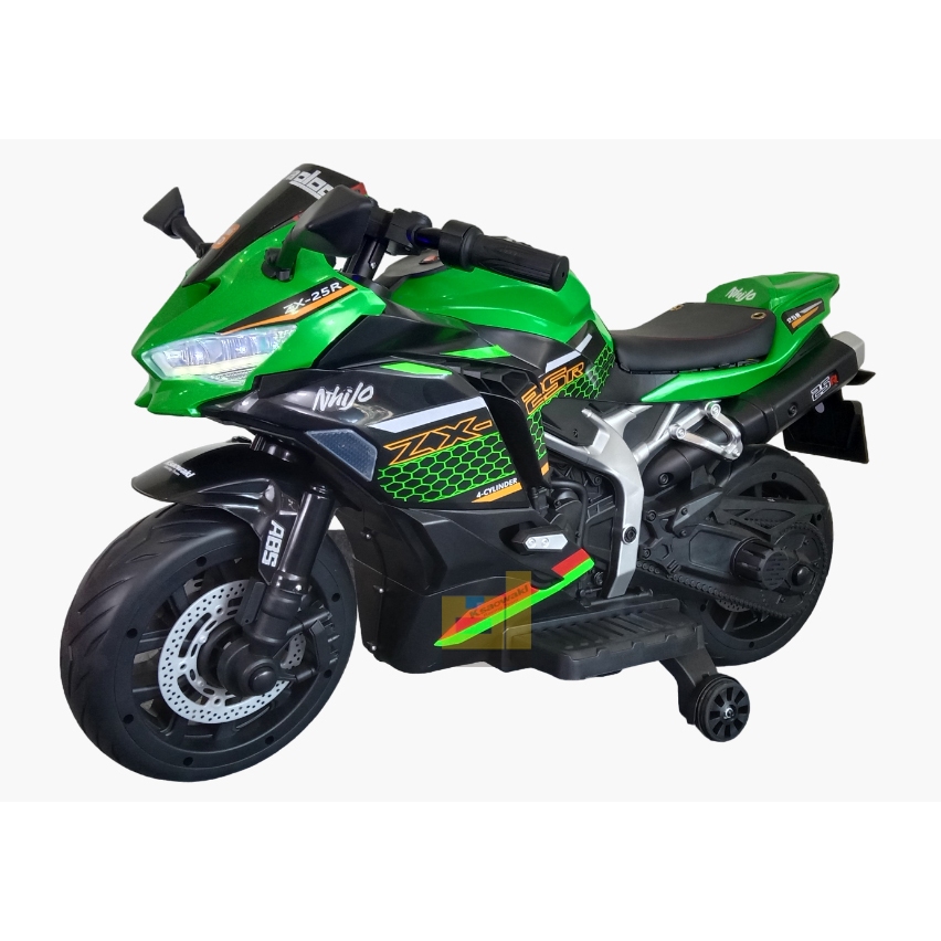Jual motor aki ninja zx 25r, hijau | Shopee Indonesia