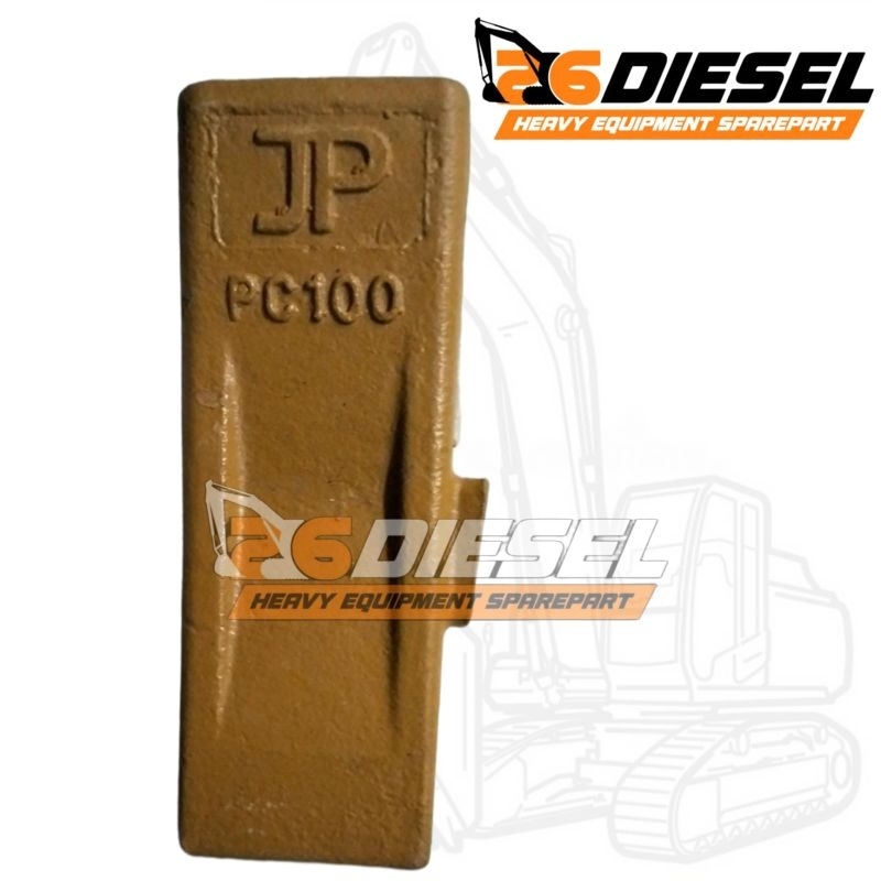 Jual Kuku Bucket excavator Komatsu PC75 PC78 Tooth Bucket Tipe Standart ...